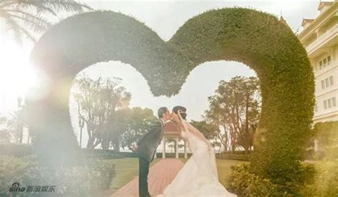 王祖蓝李亚男婚纱照 最萌身高差祖蓝起跳新浪图片