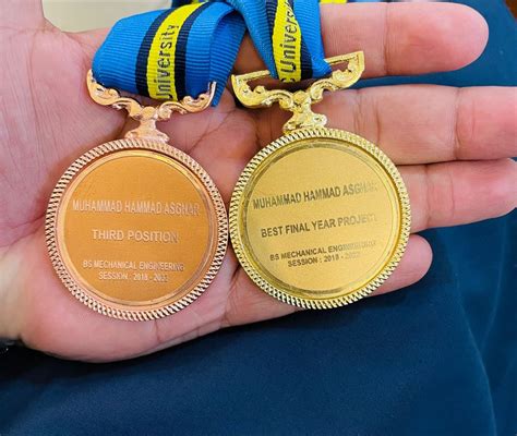 Alhamdulilah I Am Very Happy To Announce That I Have Received The Gold Muhammad Hammad Asghar