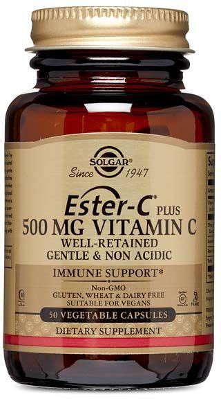Solgar Ester C Plus 500mg Vitamin C Vegetable Capsules 50 S Price From