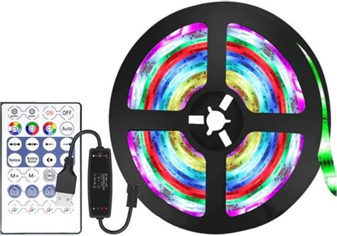 Amazon Co Jp Led Strip Light Usb Bluetooth V Smd Led Rgb