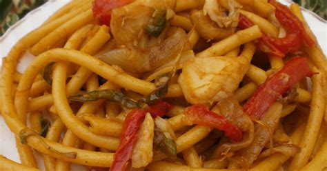 Luzmary Y Sus Recetas Caseras Pasta Con Verduras Salteadas Y Bacalao
