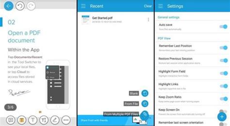 查看文档的8款优秀android Pdf阅读软件 Pdf阅读编辑软件