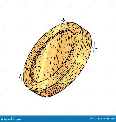 Decentralized Coin Sketch Hand Drawn Vector Stock Illustration Illustration Of Protocol