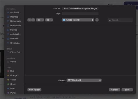 How To Produce Subtitles For Adobe Premiere With ScriptMe