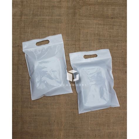 Jual Plastik Klip Plong Zip Zipper Lock Ukuran 20x25 Cm Polos Tanpa