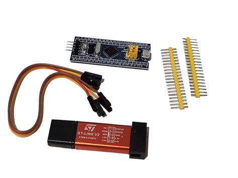 Stmicroelectronics Stm Blue Pill Development Board With St Link V India Ubuy