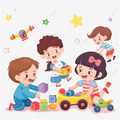 장난감 그래픽을 노는 아이들 아기 파란색 짓다 Png 일러스트 및 이미지 에 대한 무료 다운로드 Pngtree
