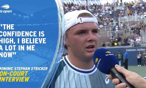 Dominic Stricker On Court Interview 2023 Us Open Round 2 Vcp Tennis