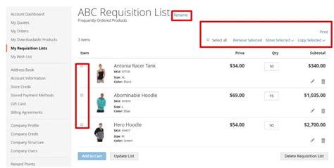 Magento 2 B2b Requisition List Guide Firebear