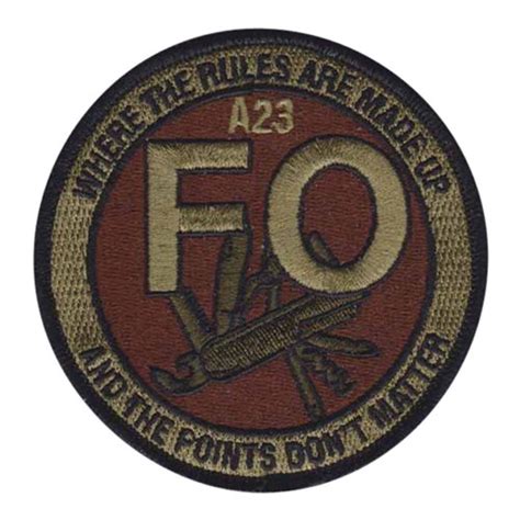 609 Aoc A23 Ocp Patch 609th Air Operations Center Patches