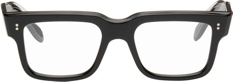 Cutler And Gross Black 1403 Square Glasses Ssense