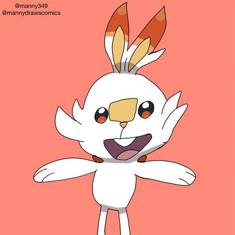 Scorbunny By Mannydrawscomics On Deviantart