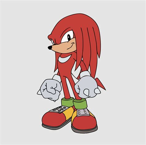 Character Illustration In Sonic Mode Cartoon Vector 24804565 Vector Art
