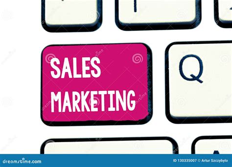 Word Writing Text Sales Marketing Business Concept For Introducing Product Or Service In Order