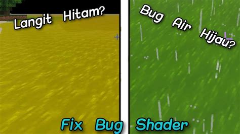 Cara Pasang Shader Mcpe 120 Patch Only Fixbug Minecraft