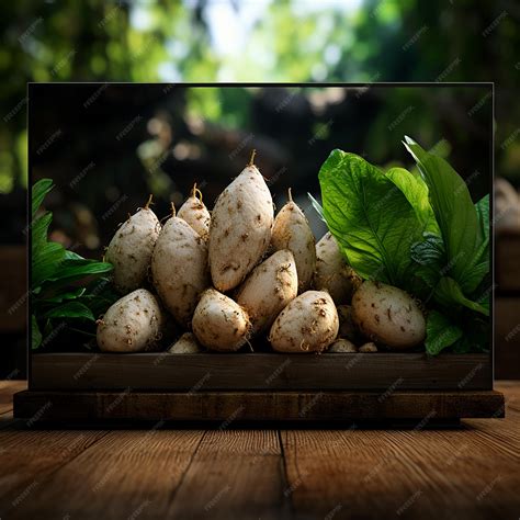 Premium Photo Jicama Natural Color Wallpaper Serenity