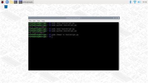 Raspberry Pi Python Skript Erstellen Und Ausführen Digitalewelt