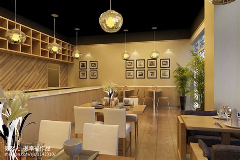 快餐店披萨店装修图片 设计本装修效果图