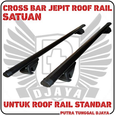 Jual Rhino Crossbar Jepit Roof Rail Untuk Roofrail Standar Cross Bar