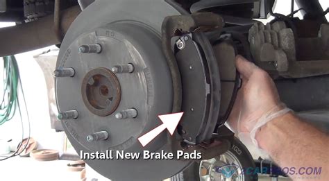 Car Repair World Rear Brake Pad And Rotor Replacement