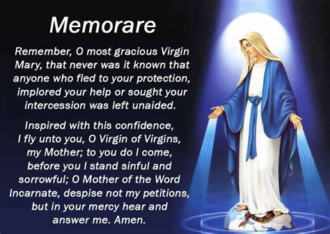 CATHOLIC INSPIRATIONS OVERLOAD A PRAYER FOR HELP FROM OUR BLESSED