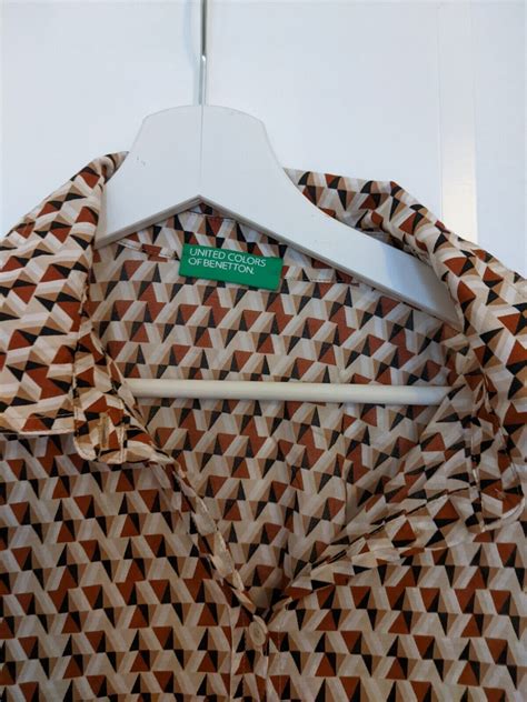 BENETTON Damen Bluse Gr. L, Brauntöne, neu | eBay