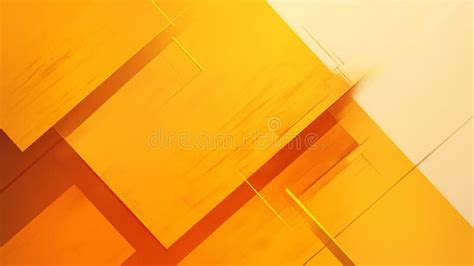 A Yellow Background With Squares Of Different Sizes Stock Illustration Illustration Of Motion