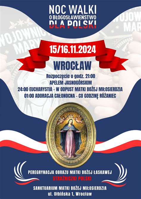 Noc Walki o Błogosławieństwo dla Polski Wrocław