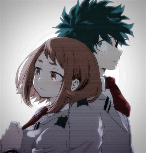 Izuku Midoriya I Ochako Uraraka 90 Obrazów Deku I Uraraka
