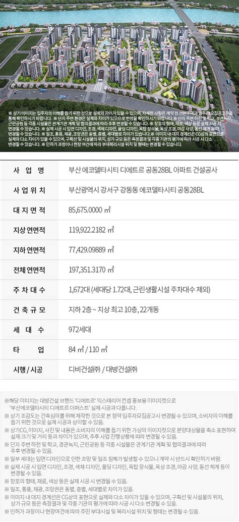 부산 에코델타시티 디에트르