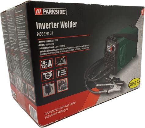 Spawarka Inwertorowa Parkside PISG 120 C4 12602512383 Oficjalne