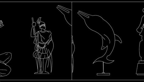 12 Sculpture Autocad Blocks Free Download Free Cad Blocks Download Dwg Models For Architects