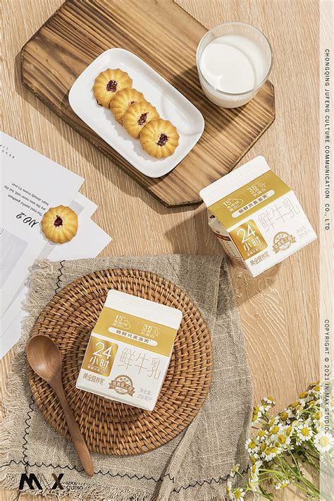 新希望 牛奶 黄金24小时鲜牛乳丨重庆产品美食静物摄影摄影师max 站酷zcool