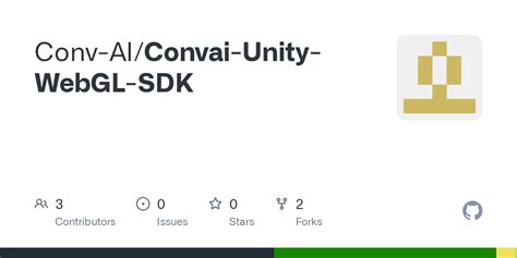Github Conv Aiconvai Unity Webgl Sdk