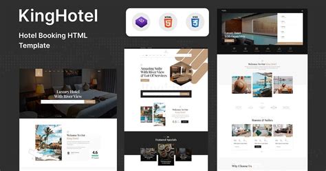 Kingho Hotel Booking Html Template Code Market
