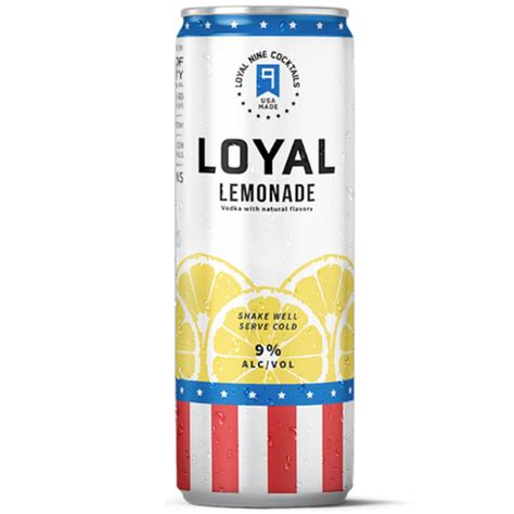 Buy Loyal 9 Cocktails Loyal Lemonade 4 Pack® Online Bourbon Hunt Usa