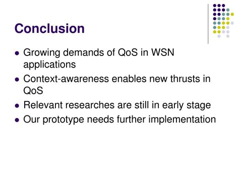 Ppt Qos Based On Context Aware Middleware In Wireless Sensor Network