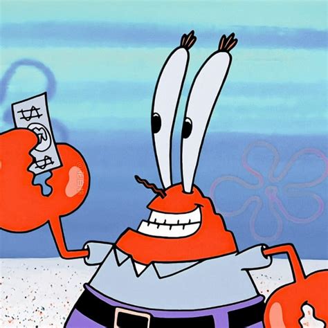 《海绵宝宝》 蟹老板可爱自截头像