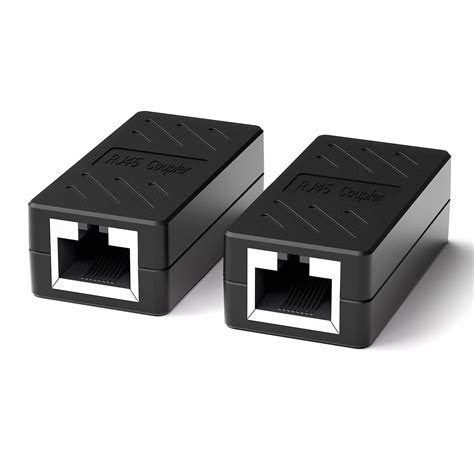 Rj45 Coupler Ethernet Cable Extender Adapter Lan Connector In Line