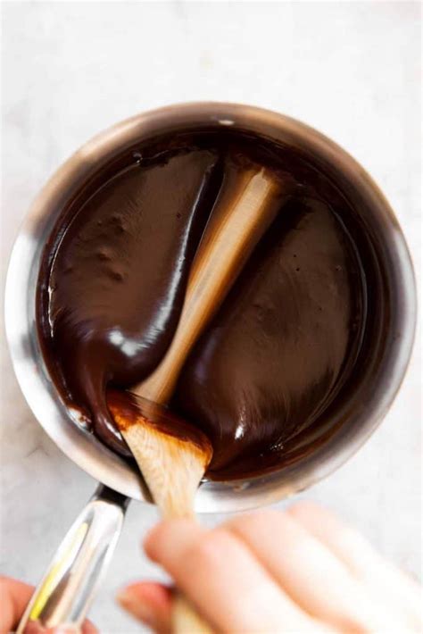 Homemade Chocolate Sauce Recipe Savory Nothings
