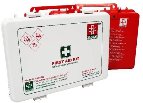 St Johns First Aid Workplace Kit Large Plastic Box Sjf P1 At Rs 900