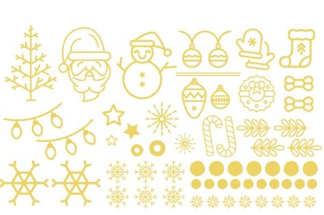 데코스티커 크리스마스 데코 스티커 누구나 손쉽게 화이트 레드 그린 골드 칼라4종 골드 옵션5 오늘의집 쇼핑