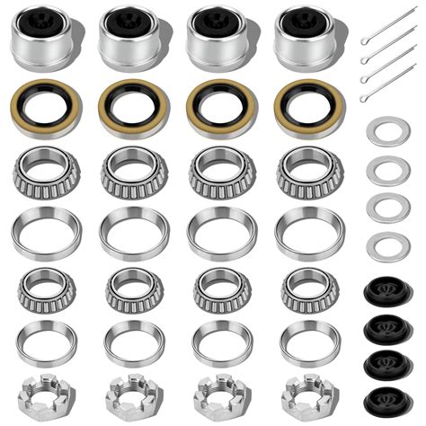 4 Sets Trailer Axle Hub Bearing Kits L68149l44649 Trailer Hub Bearing