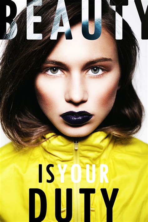 Beauty Is Your Duty On Behance