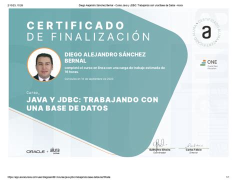 Diego Alejandro Sánchez Bernal Curso Java Y Jdbc Trabajando Con Una