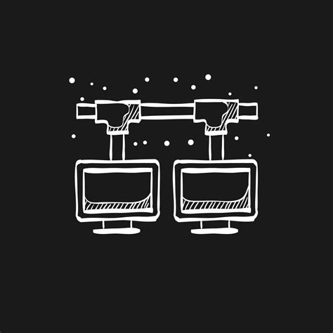 Local Area Network Doodle Sketch Illustration 38049432 Vector Art At Vecteezy