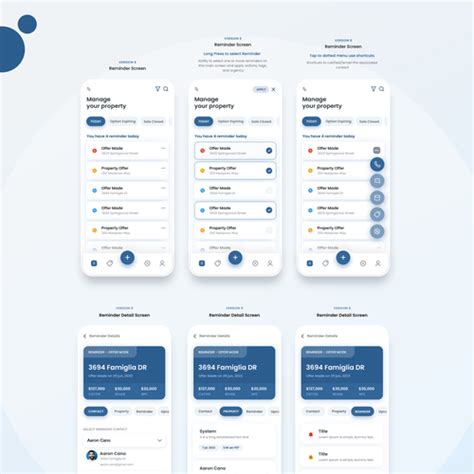 Designs Help Us Modernize And Simplify Our Reminders Interface App