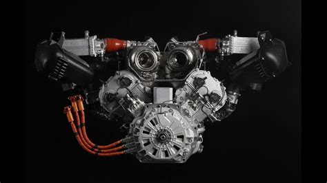 Lamborghini Unveils New V8 Hybrid Engine For Huracán Successor