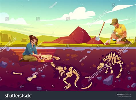 Fossils Scientists Images Stock Photos Vectors Shutterstock