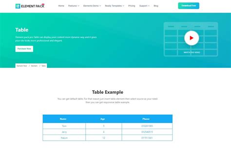 12 best elementor tables plugins[updated] bdthemes